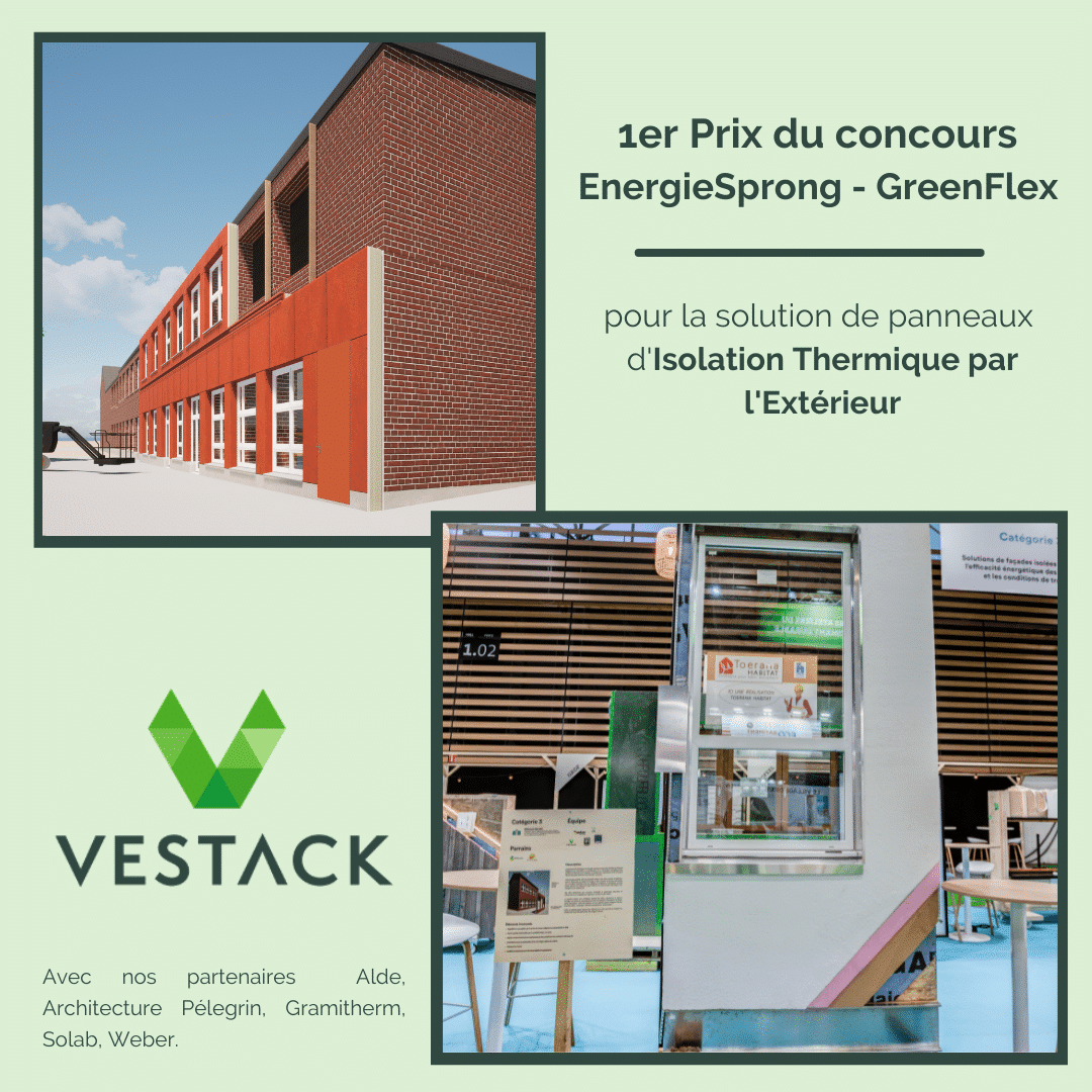 Vestack remporte le prix EnergieSprong ! - Vestack